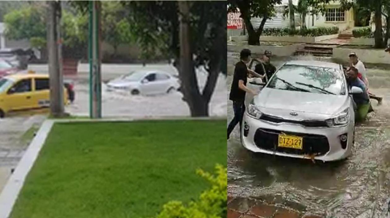 Rescatan a la esposa del locutor Alí Guerrero cuando era arrastrada por ...