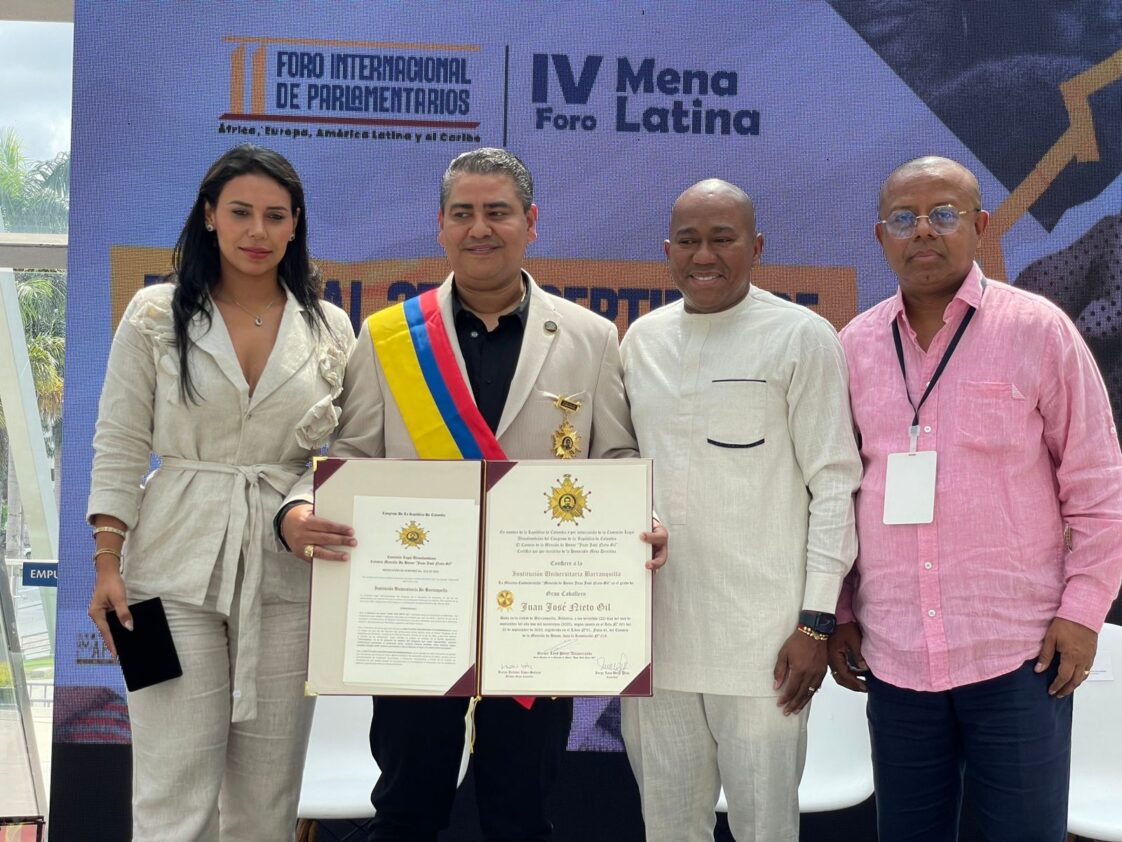 IUB recibe la Orden Juan José Nieto Gil del Congreso de la República ...