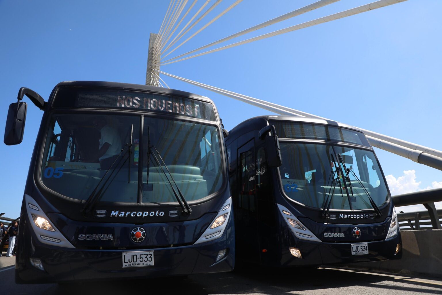 Scania destaca calidad de los nuevos buses articulados entregados a ...